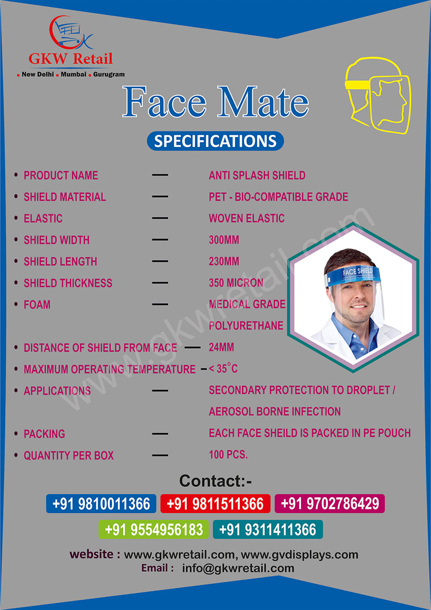 Covid-19 Related Products - GKW Retail